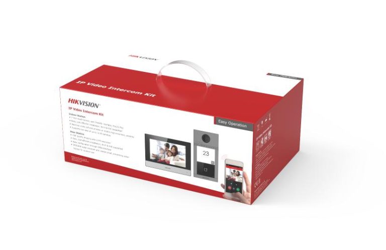 Hikvision DS-KIS604-P(C) IP Video Intercom Kit - Smart Horizon